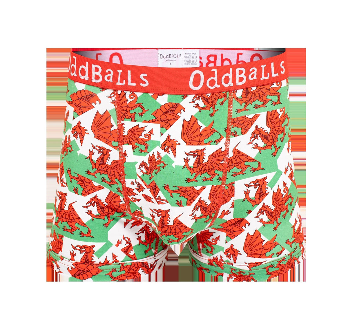 Welsh Shorts & Underwear with Flag Designs | Giftware Wales