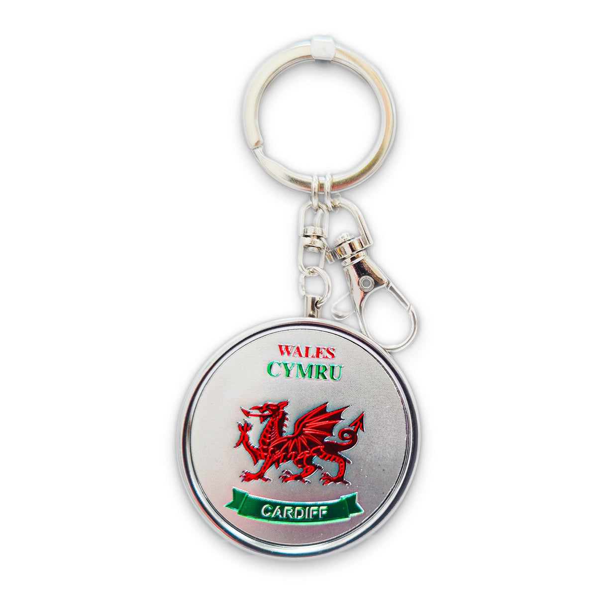Cardiff Dragon Pillbox Keyring | Practical & Patriotic Keychain with B ...