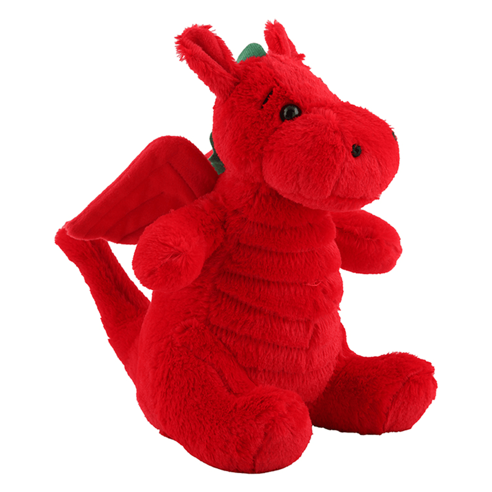 Welsh Dragon Plush | Soft & Huggable Y Ddraig Goch Toy | Iconic Red ...