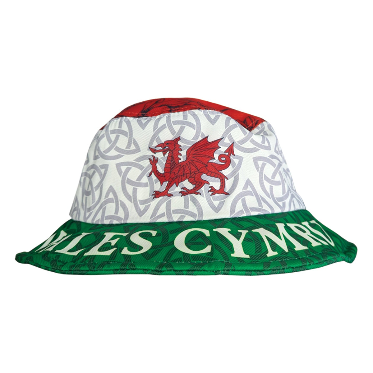 Wales Celtic Design Bucket Hat | Stylish Sun Hat with Traditional ...