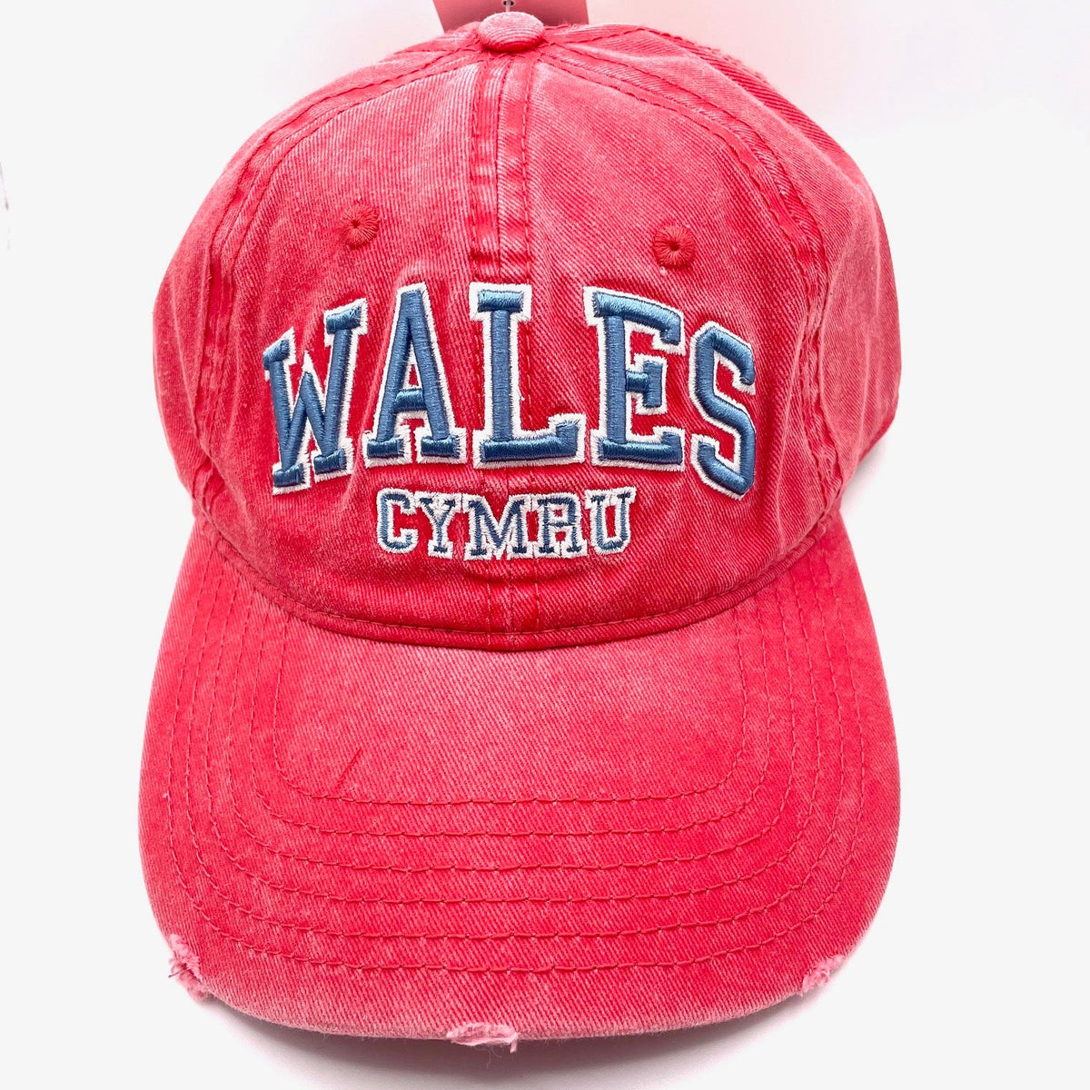 Welsh Vintage Baseball Cap Red — Giftware Wales